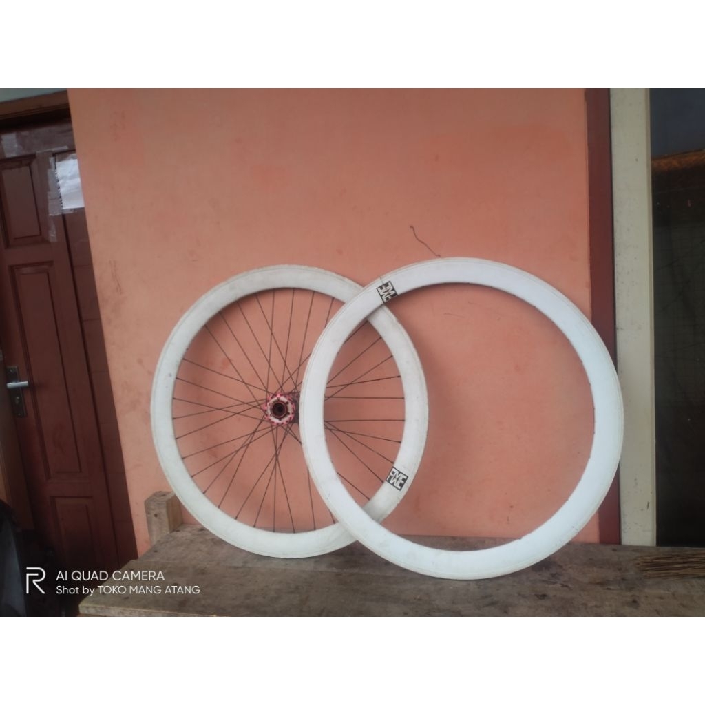 Jual Sepasang Rims Velg Alloy 700C FIXIE double wall lobang 36 Tinggi ...
