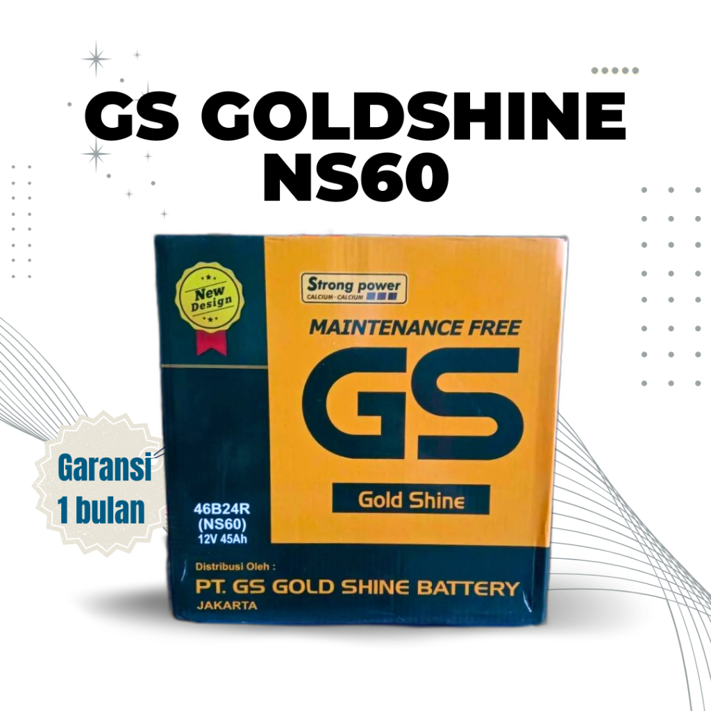 Jual Aki GS MF NS60 Mobil Avanza, Xenia, Luxio, Grandmax, Swift, APV | Shopee Indonesia