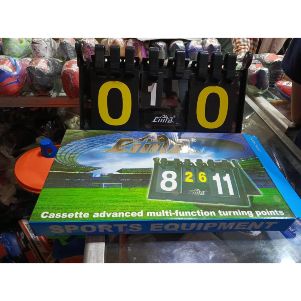 Jual scoring board/ papan score olahraga / serba guna / universal point ...