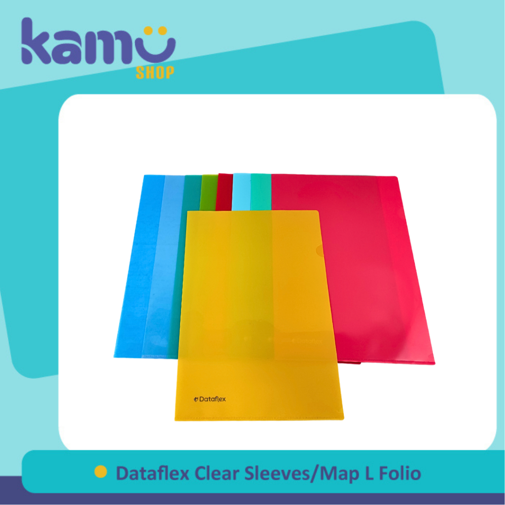 Jual Dataflex Clear Sleeves / Map L Folio Isi 1 pcs | Shopee Indonesia