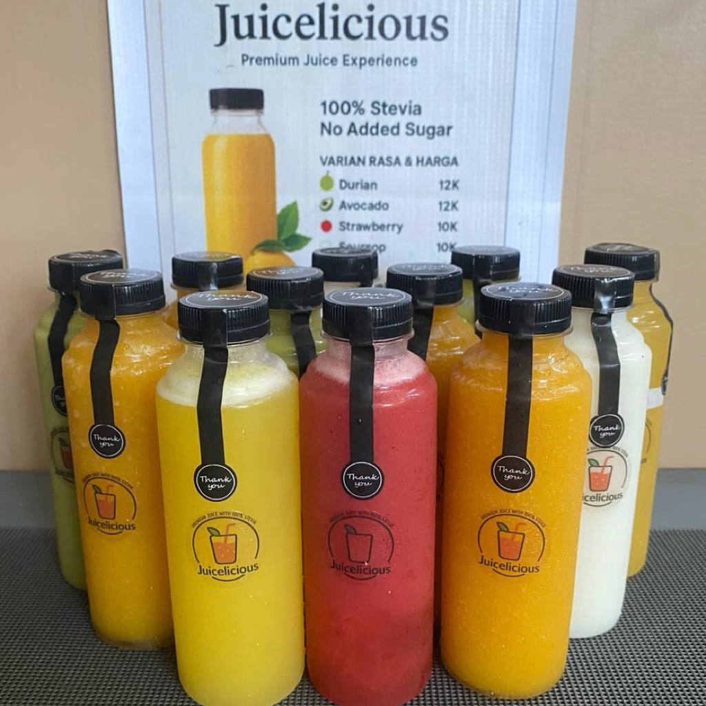 Jual Juice Buah Jus Sehat Juicelicious Aneka Buah Dengan Stevia 100% ...