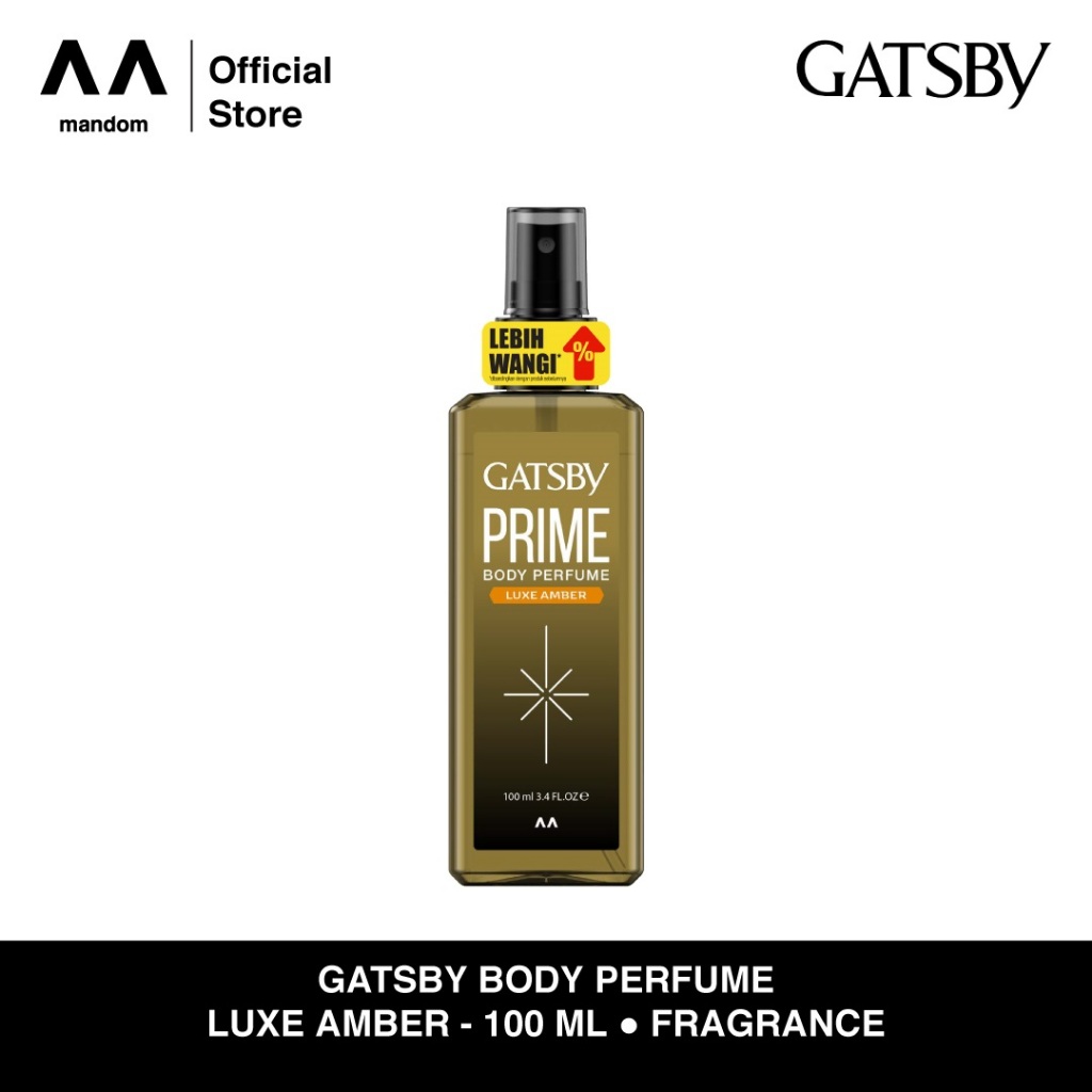 Jual GATSBY Prime Body Perfume Spray Luxe Amber | Shopee Indonesia