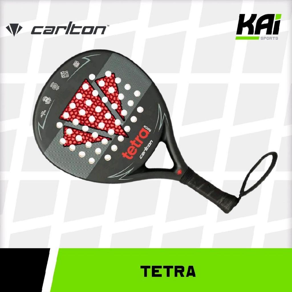 Jual Raket Padel Carlton Tetra Force Unisex Padel Racket - Black/Red ...