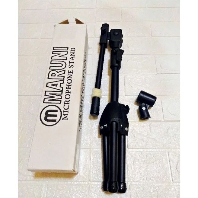 Jual Stand Mic Maruni Pendek - Dudukan Mikrofon | Shopee Indonesia