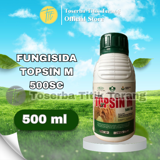 Jual [A1] Fungisida Topsin 500SC Kemasan 500ml Pengendali Penyakit pada ...