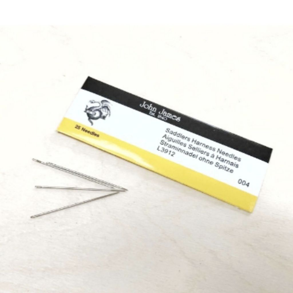 Jual 1 pc Jarum John James 004 Leather Needle Jahit Manual Jarum Tangan ...