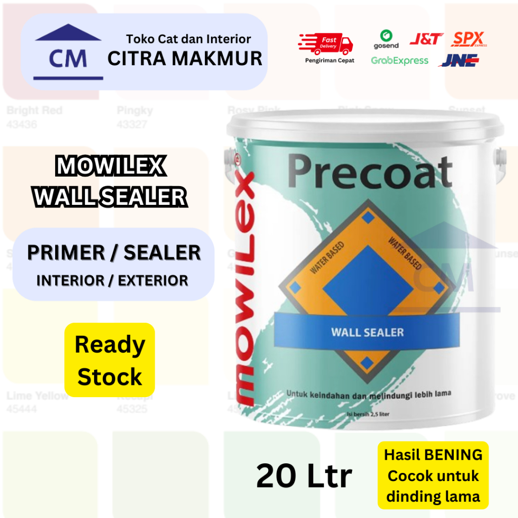 Jual MOWILEX PRECOAT WALL SEALER - 20 Liter (Sealer/Primer Mowilex ...