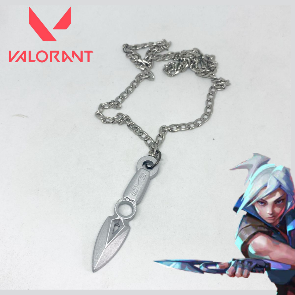 Jual Valorant Jett Blade Storm Necklace Kalung Valorant | Shopee Indonesia