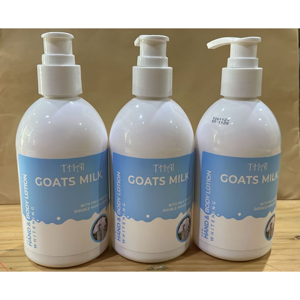 Jual Thai Goats Milk Hand Body Lotion 250ml - Susu Kambing | Shopee ...
