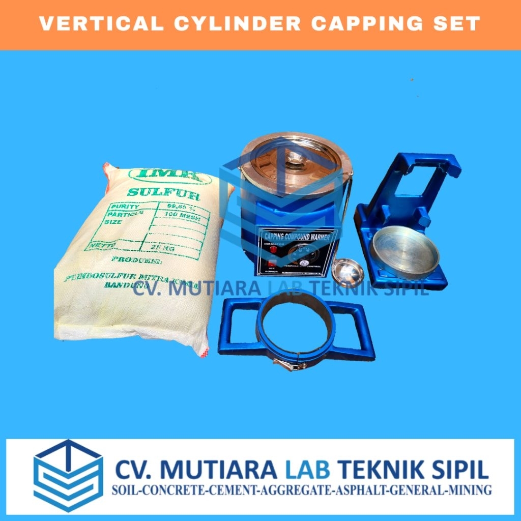 Jual VERTICAL CYLINDER CAPPING SET / LAB BETON / LABORATORIUM TEKNIK ...