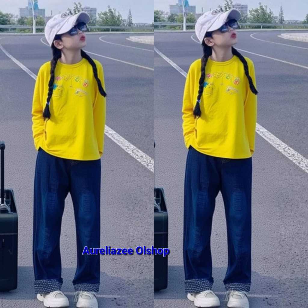 Jual Celana Jeans Anak Stik Balik umur 4-15thn | Shopee Indonesia