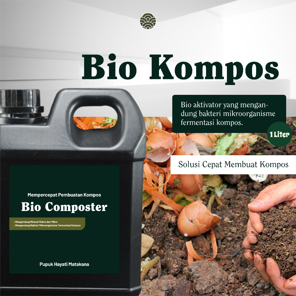 Jual Paket 2 Liter Bio Kompos Composter Aktivator Percepat Pembuatan ...