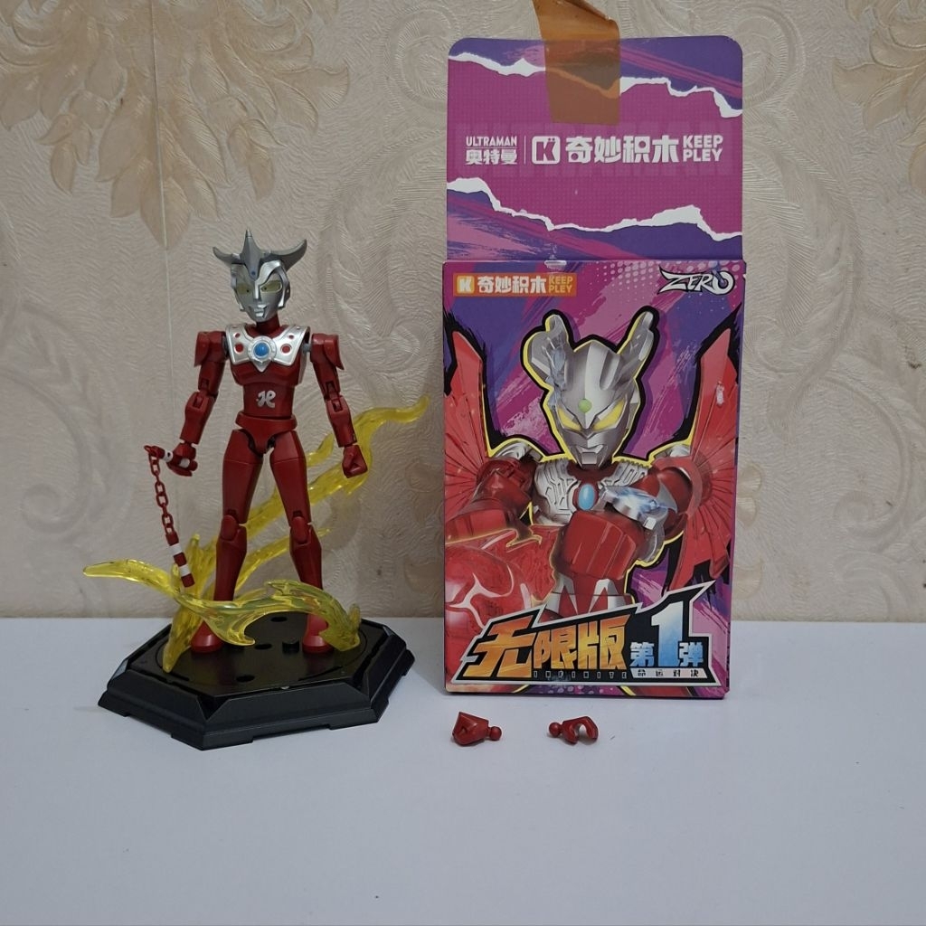 Jual Keeppley Ultraman Zero Infinity Edition Ultraman Leo (Sudah Rakit ...
