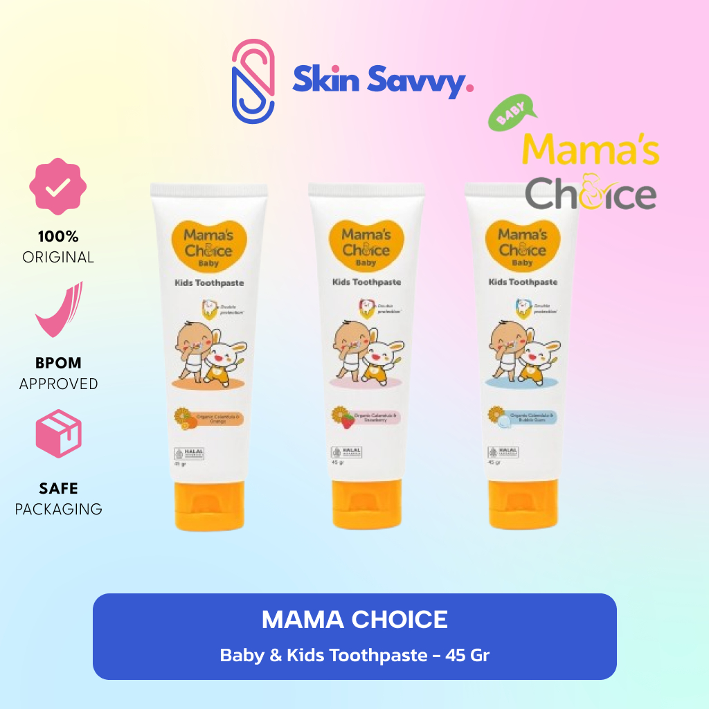 Jual [NEW PACKAGING] Mama's Choice Baby & Kids Toothpaste - Pasta Gigi ...