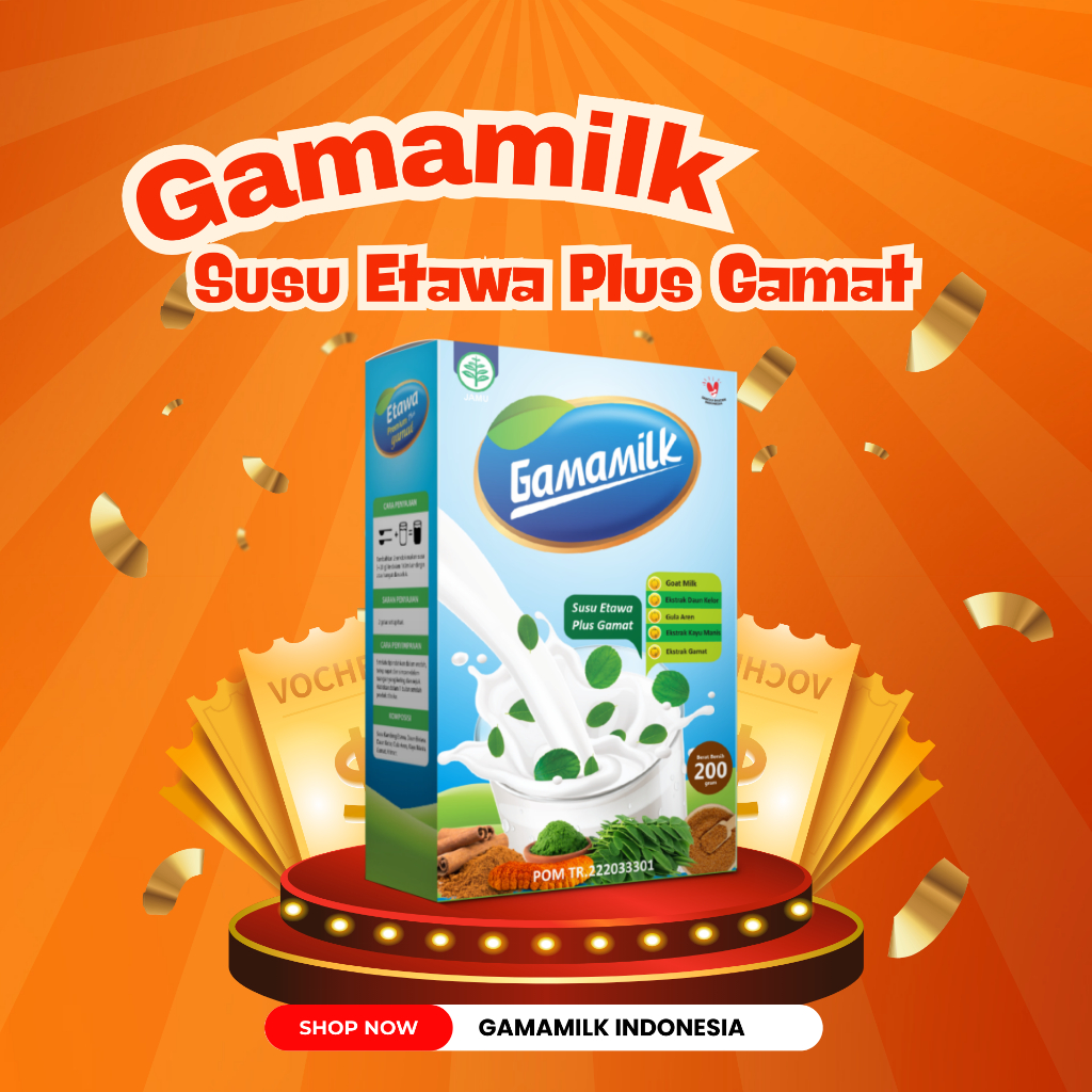 Jual Gamamilk Susu Etawa Plus Gamat - ORIGINAL Dilengkapi Dengan ...