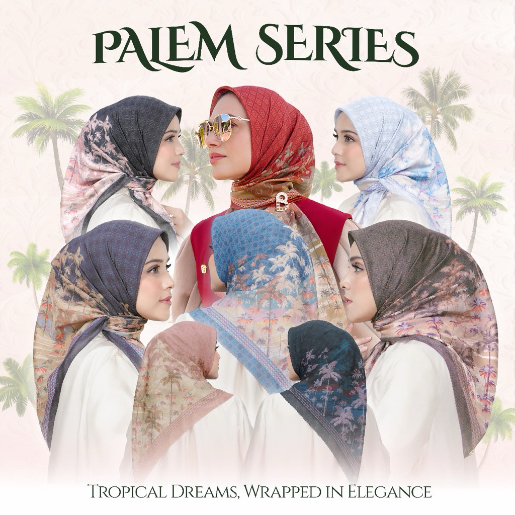 Jual Em3 Scarf, Palem Series | Hijab Voal Sublim Motif Eksklusif Mewah ...