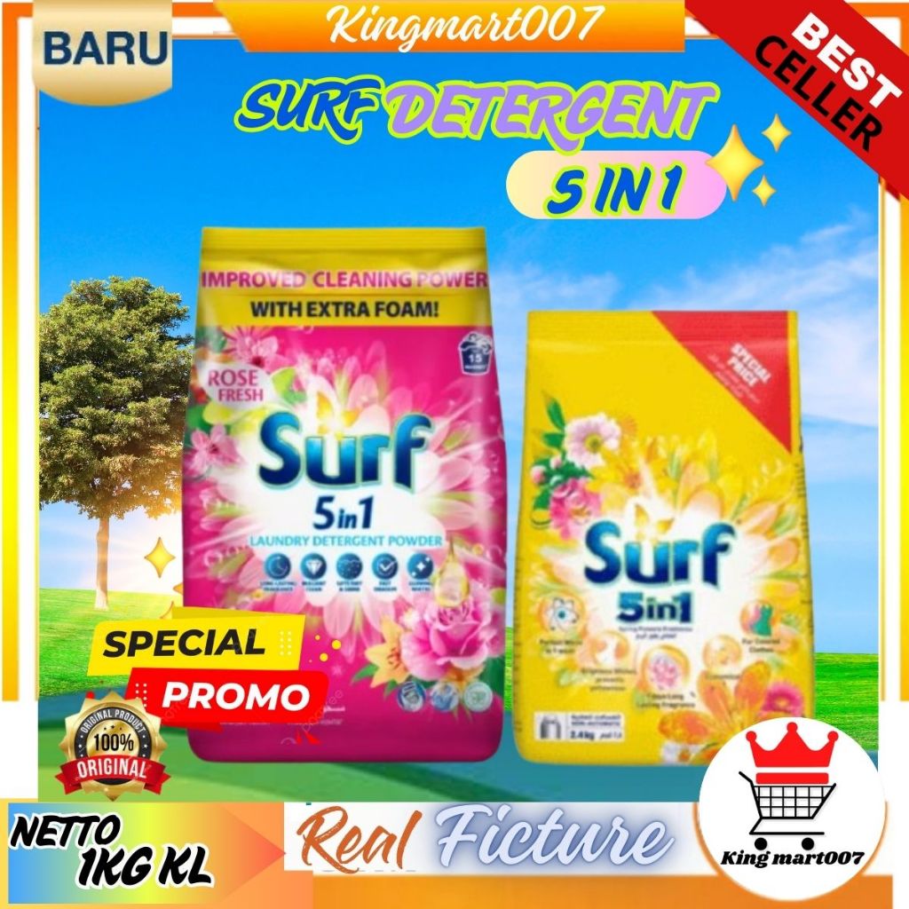 Jual Detergent Powder Rose Fresh - Sun Fresh 1 kg dan 500 gr | Shopee ...