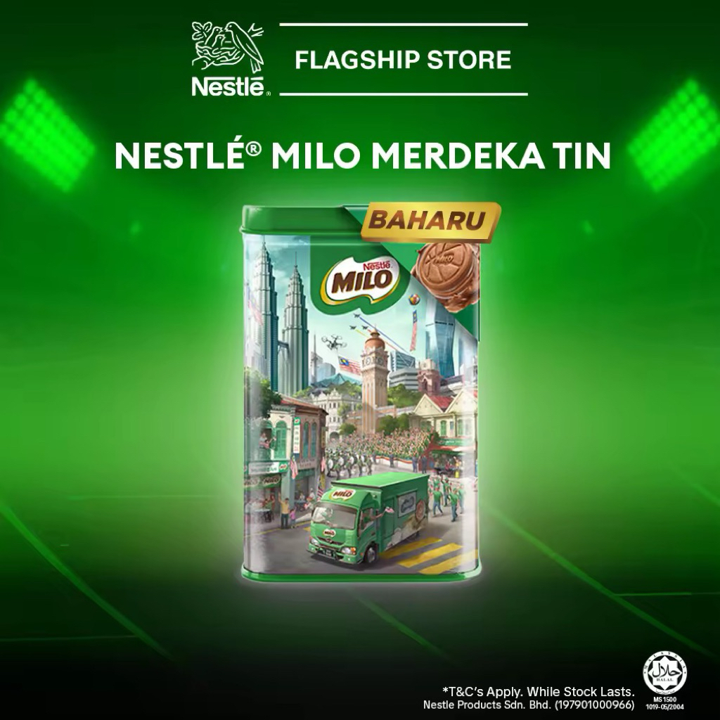 Jual [READY 18 September 2025] MILO® Biscuit Gifting Tin (482g ...