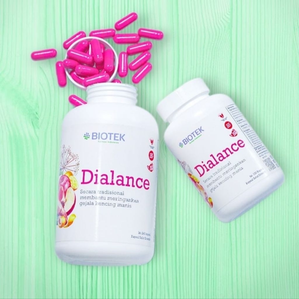 Jual Biotek - Dialance Isi 60 Kapsul Obat Herbal Kesehatan Penurun ...