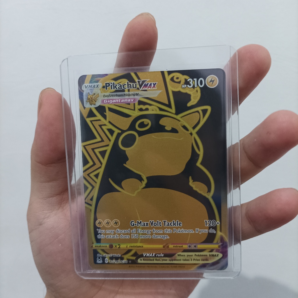 Jual Kartu Pokemon TCG Pikachu Vmax | Shopee Indonesia
