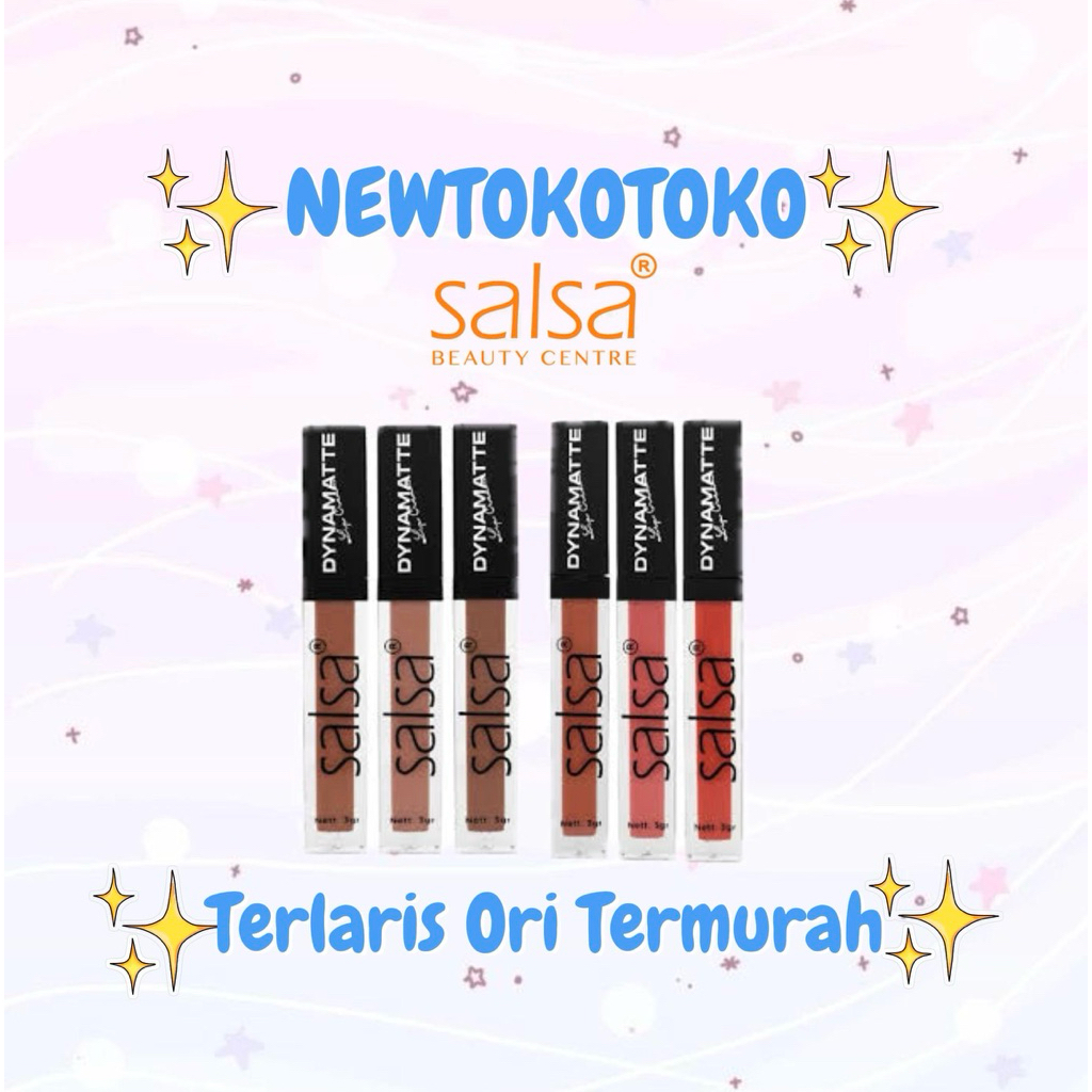 Jual SALSA Dynamatte Lip Cream 5gr - Lipstick Long Lasting Matte ...