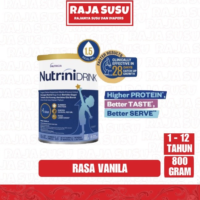 Jual NUTRINIDRINK POWDER VANILA 800GR - RAJA SUSU | Shopee Indonesia