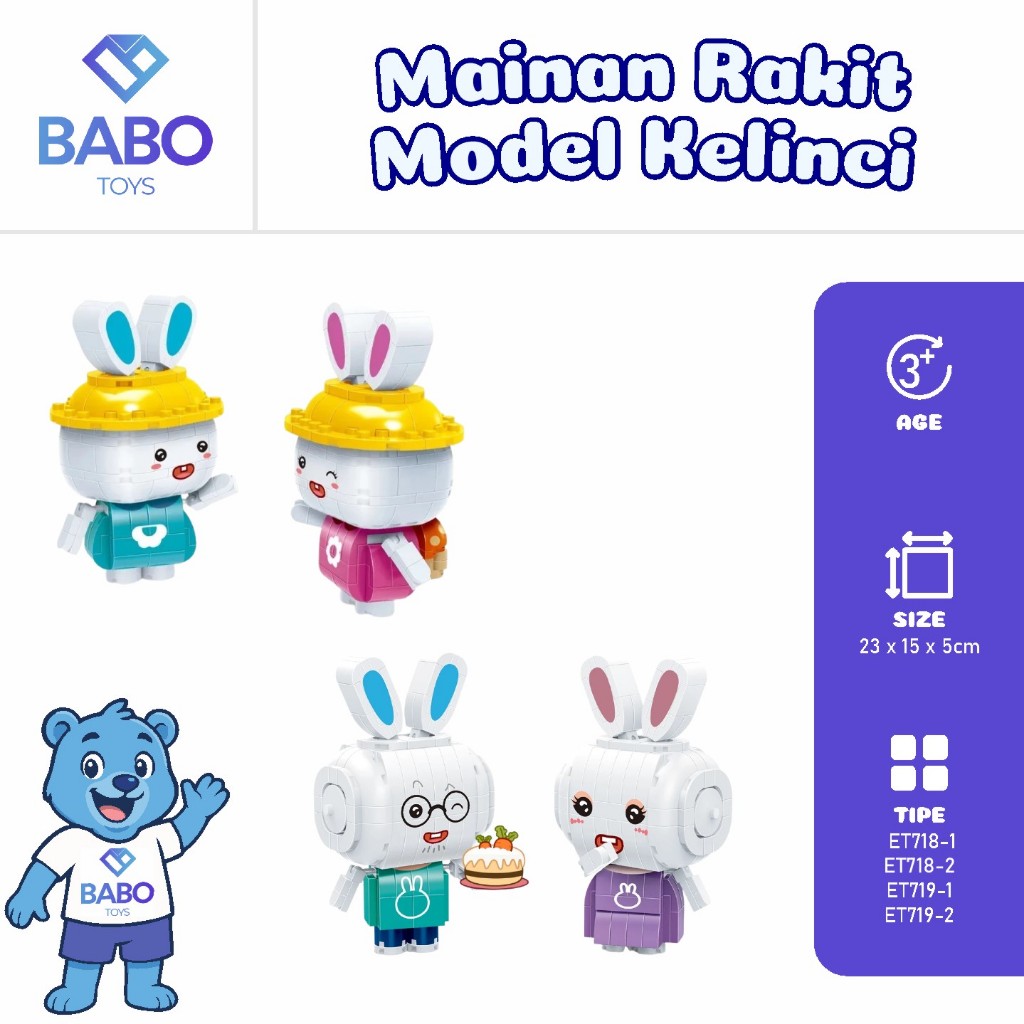 Jual Banbao Mainan Lego Bricks Building Blocks Mainan Rakit Mainan ...