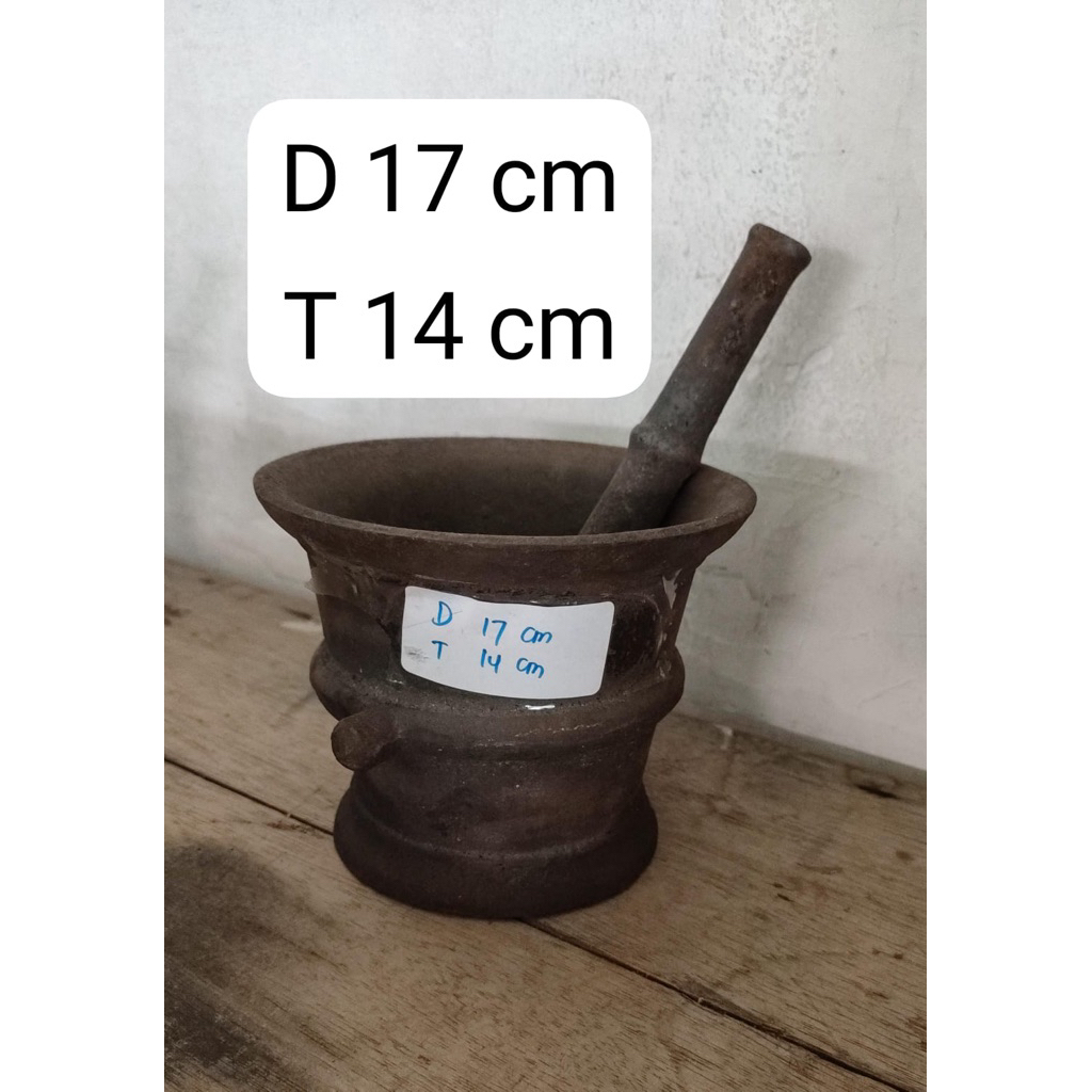 Jual Lumpang Besi sedang d17cm jadul lawas | Shopee Indonesia