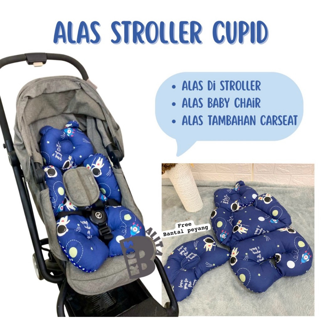 Jual CUPID ALAS STROLLER ~ 2IN1 ALAS STROLLER + FREE BANTAL PEYANG BAYI ...