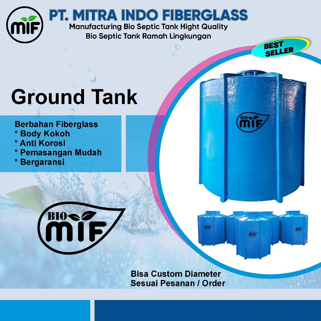 Jual Ground Tank BIOMIF 500 Liter | Shopee Indonesia