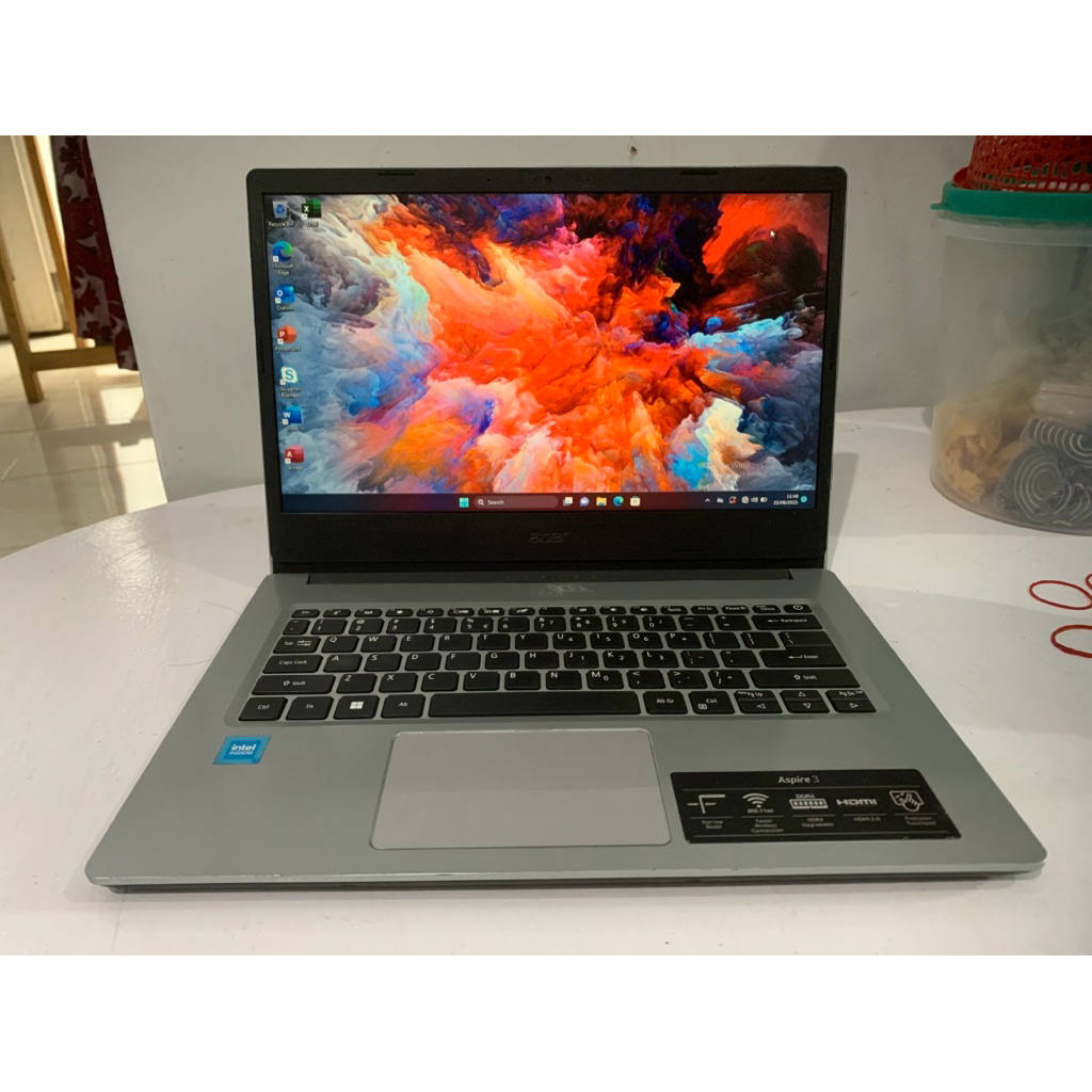 Jual LAPTOP ACER ASPIRE 3 A314 , INTEL N5100, RAM 4GB , SSD 256GB ...