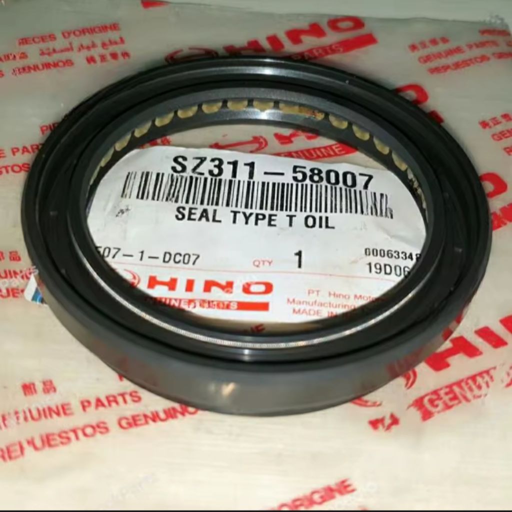 Jual SEAL CRANKSHAFT DEPAN HINO DUTRO 130 DYNA SEAL KRUK AS FRONT SZ311 ...