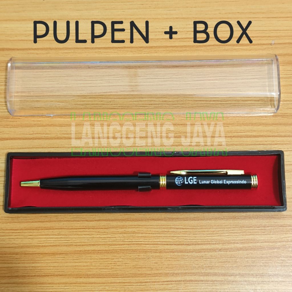 Jual Box Pulpen, pulpen include box, pulpen metal + box,kotak mika ...