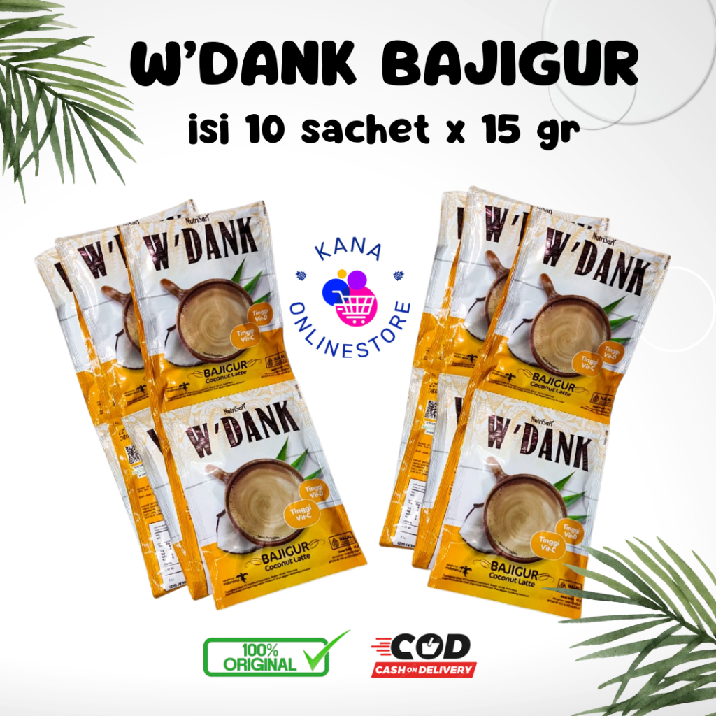 Jual Wedang Bajigur / W'Dank Bajigur 10 sachet (Renceng) | Shopee Indonesia