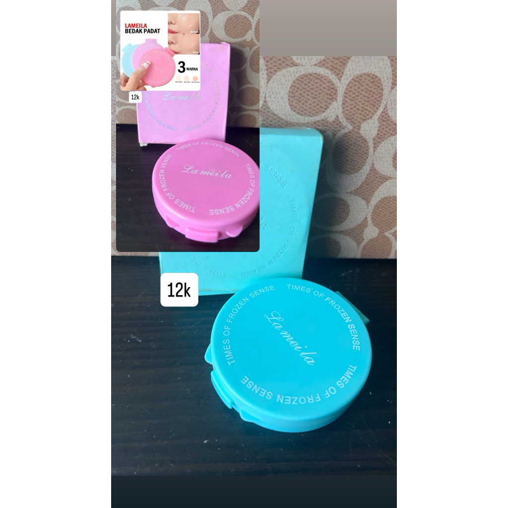 Jual BEDAK LAMEILA PINK DAN BIRU | Shopee Indonesia