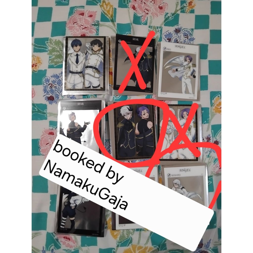 Jual [Booked by NamakuGAja] BLLK Clear Sheet - Nagi Angel & Duo Devil ...