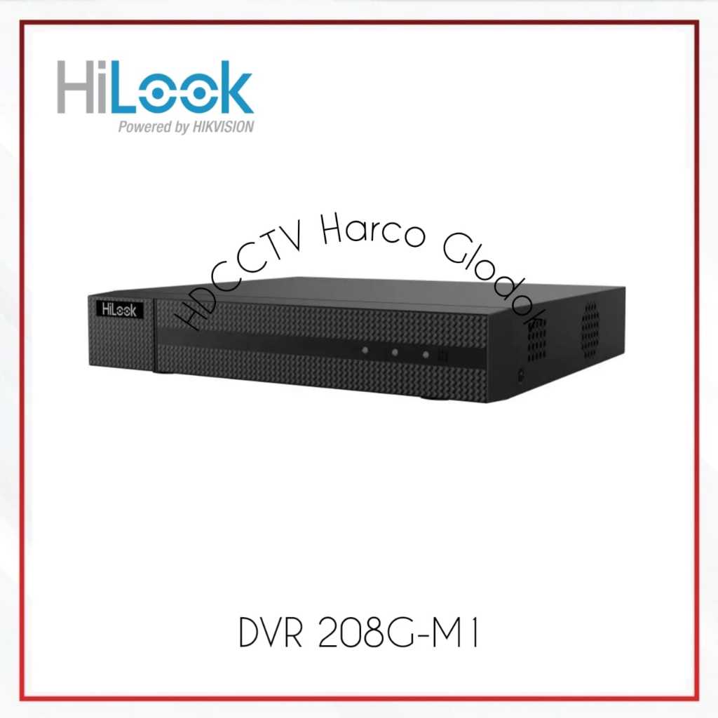 Jual DVR HILOOK 8 CHANNEL 208G-M1 TURBO HD AUDIO DVR | Shopee Indonesia