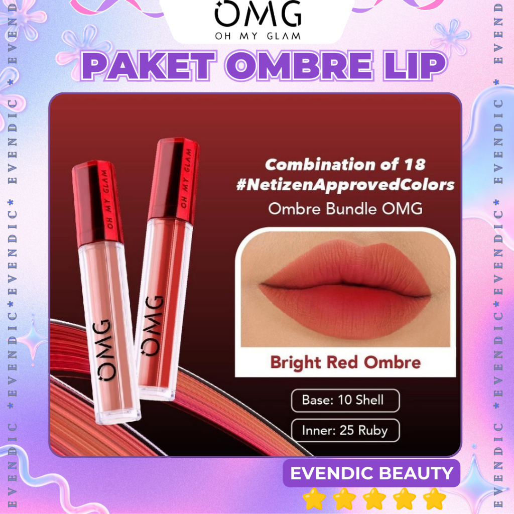 Jual READY PAKET OMBRE LIP OMG | Lipcream OMG Ombre Coffee Edition| Ombre Lipcream OMG | | Ombre ...