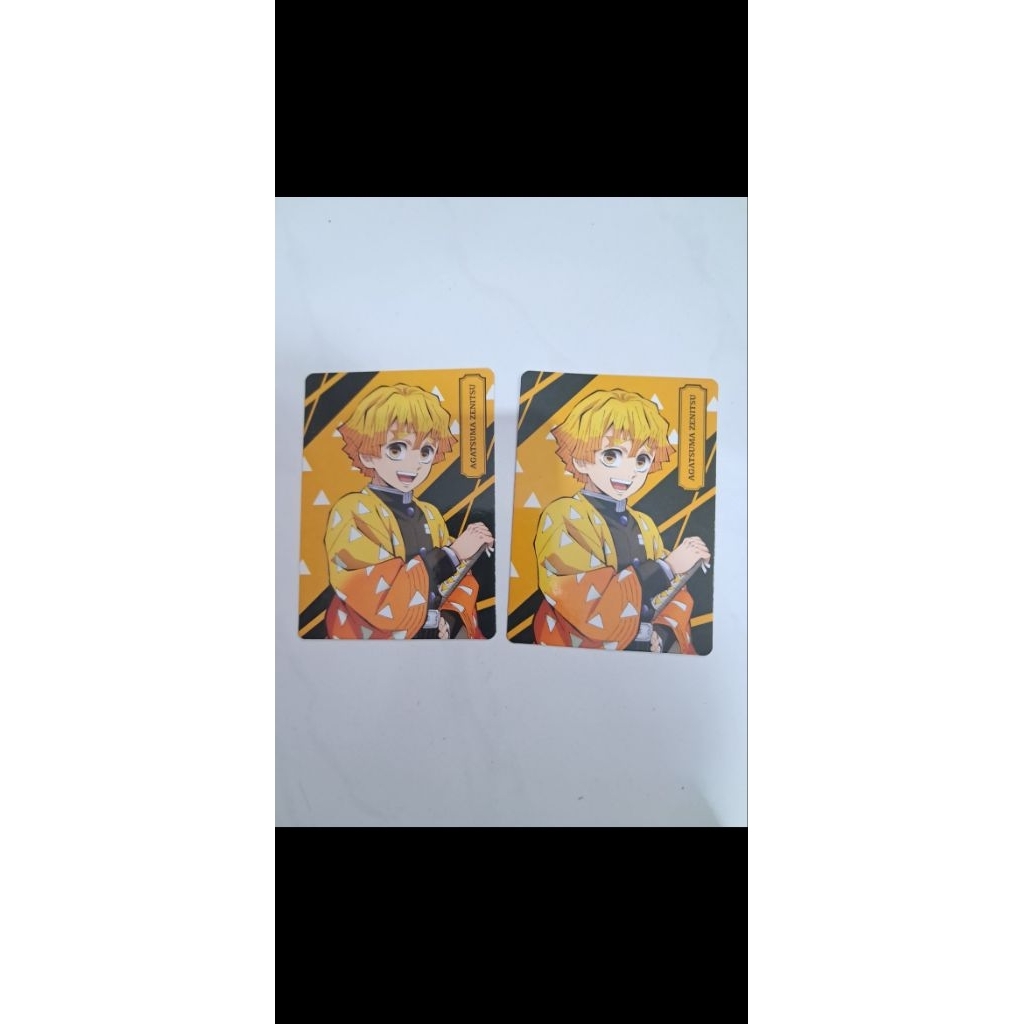Jual zenitsu demon slayer x familymart collectible card | Shopee Indonesia
