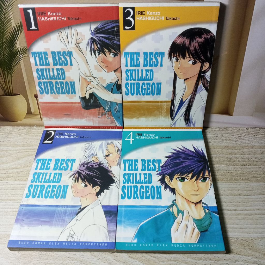 Jual Komik The best skilled surgeon no 1 2 3 4 irei kenzo komik anak ...