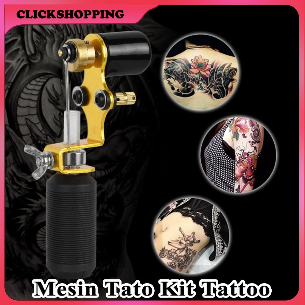 Jual READY Mesin Tato Kit Tattoo/Alat Tato Full Set/Jarum Tato/Kit Tato ...