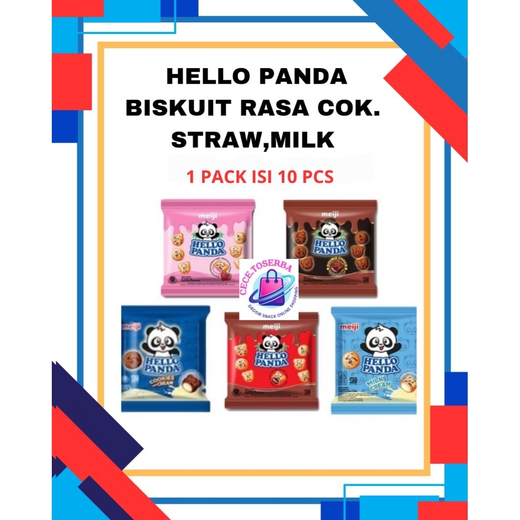 Jual Hello Panda Renceng isi 10 pcs x 8 Gr | Shopee Indonesia