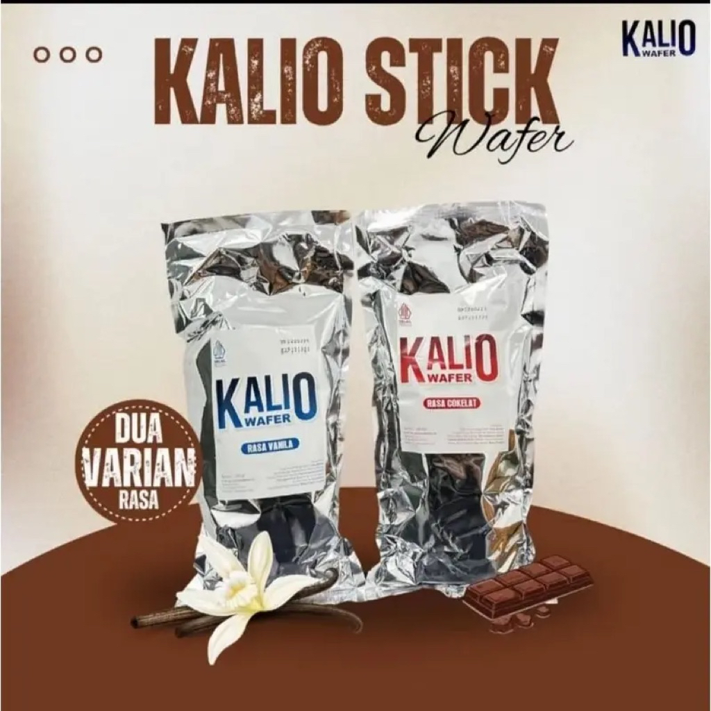 Jual Wafer Kalio ~ Snack Wafer Rasa Cokelat dan Susu Renyah Bentuk ...