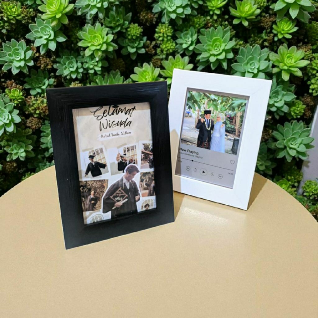 Jual Custom Frame Cetak Foto Bingkai 4R Aesthetic Kado Ulang Tahun ...