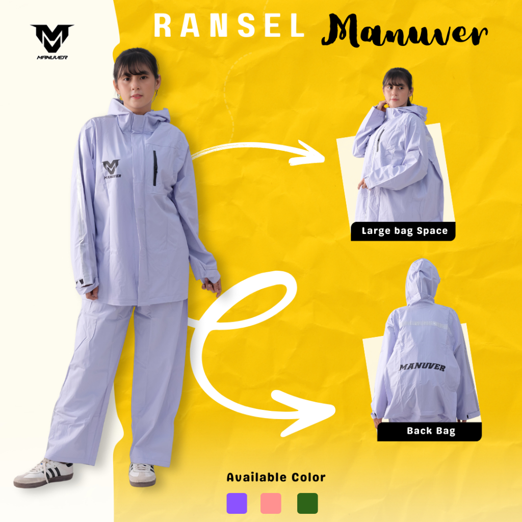 Jual Jas Hujan Ransel Backpack Mantel Tas Jumbo Dewasa Pria Wanita ...