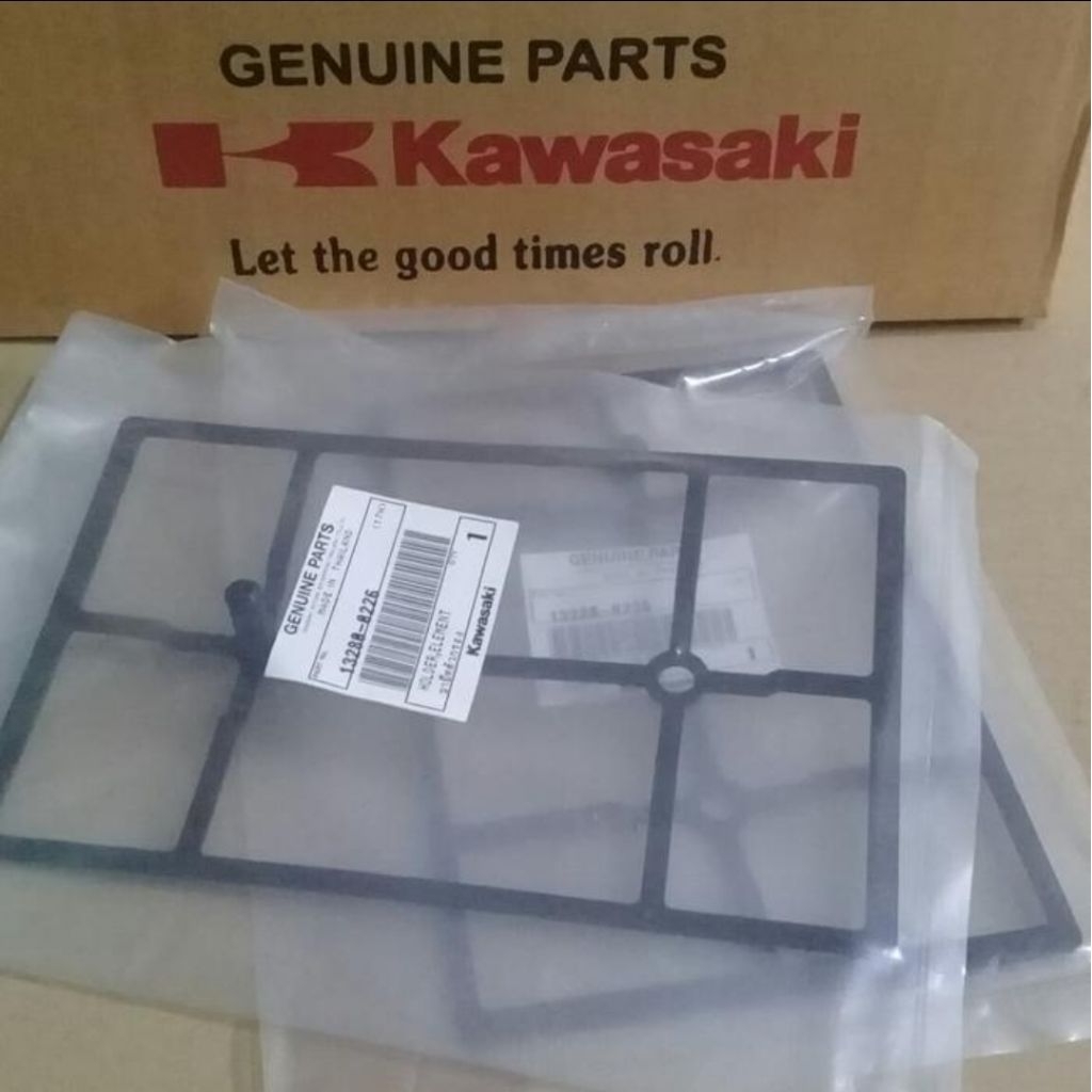 Jual rangka holder tatakan plat busa filter ninja 250 karbu 250 fi ...