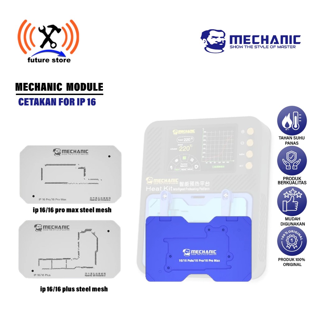 Jual Mechanic iP 16 Series Module Cetakan Preheater Heat Kit ...
