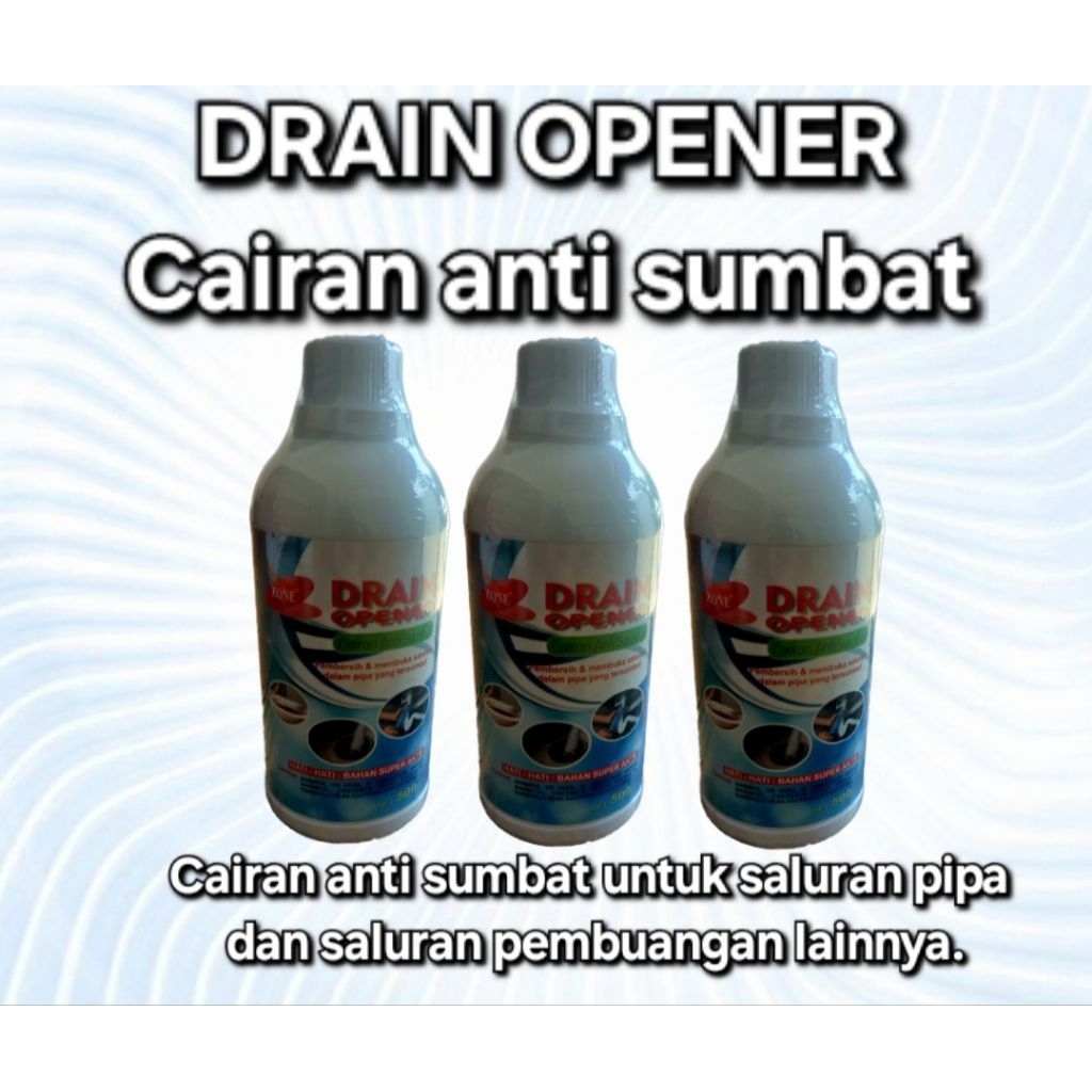 Jual Drain Opener 500 ML (Cairan anti sumbat) | Shopee Indonesia