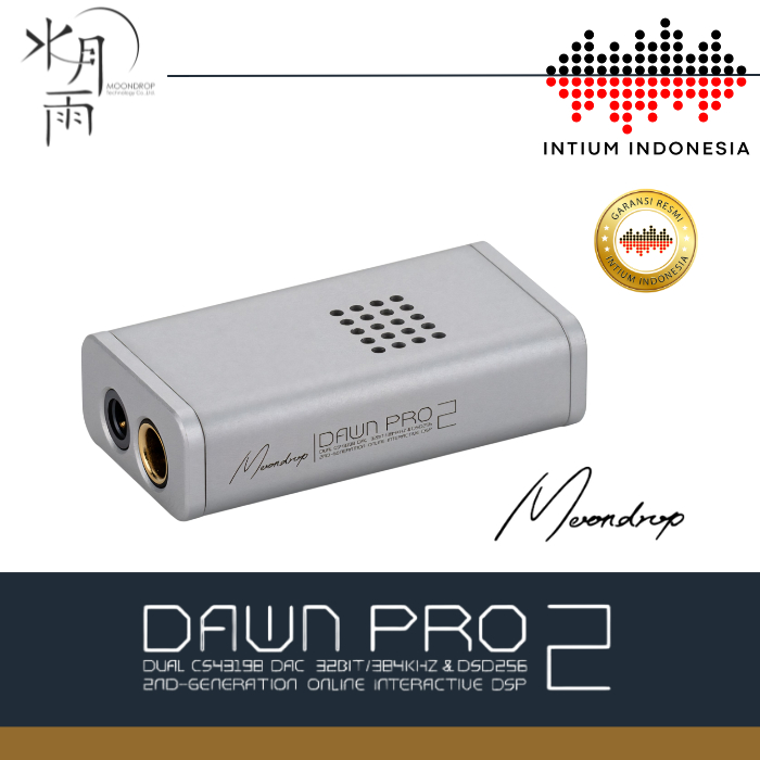 Jual Moondrop Dawn Pro 2 Dual CS43198 Portable Dongle DAC amp | Shopee Indonesia