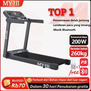 Jual MY-HI Treadmill electric low watt M10 BB 260kg Treadmill Portable ...